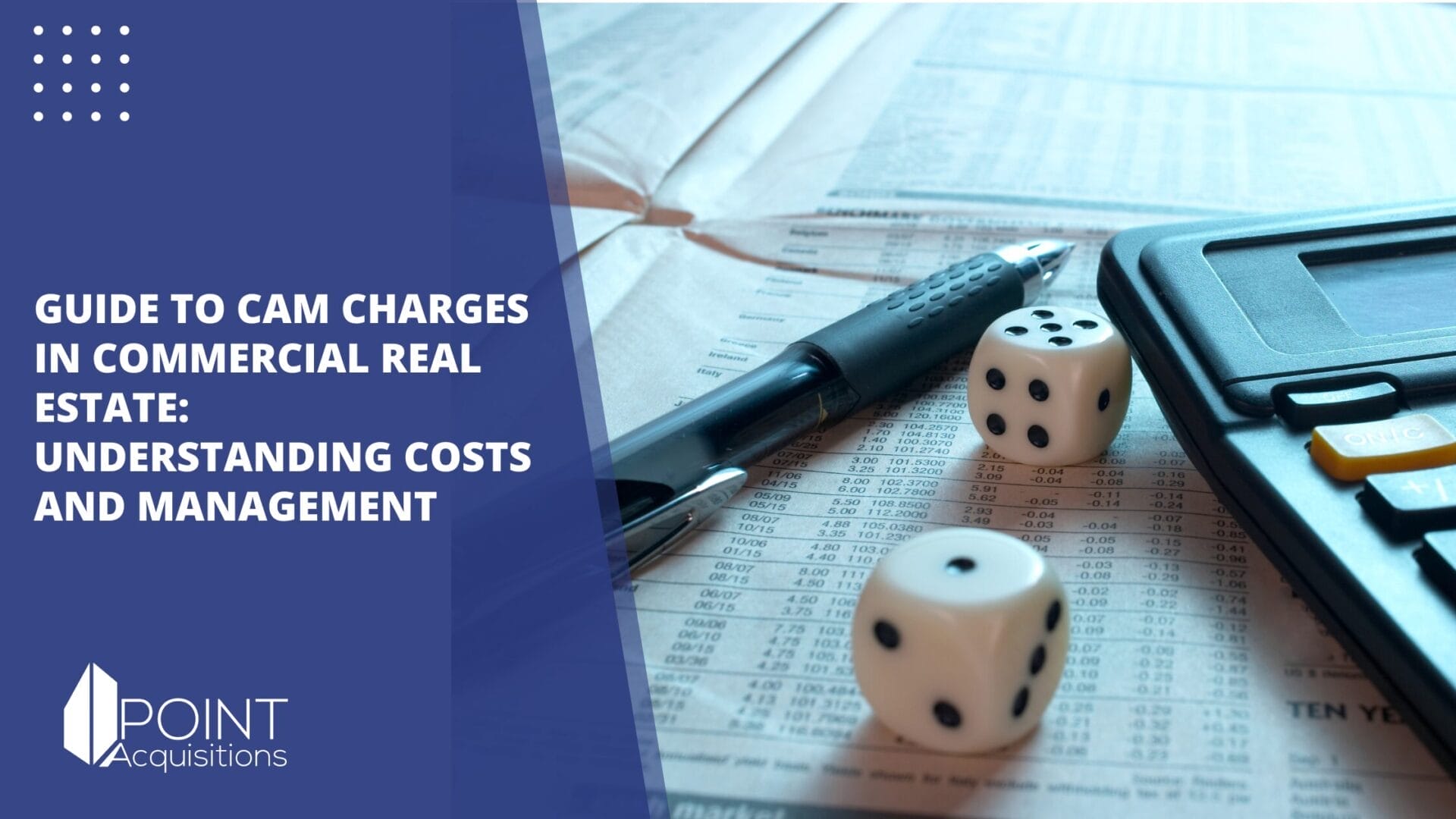 Guide To CAM Charges: Understanding Costs And Management